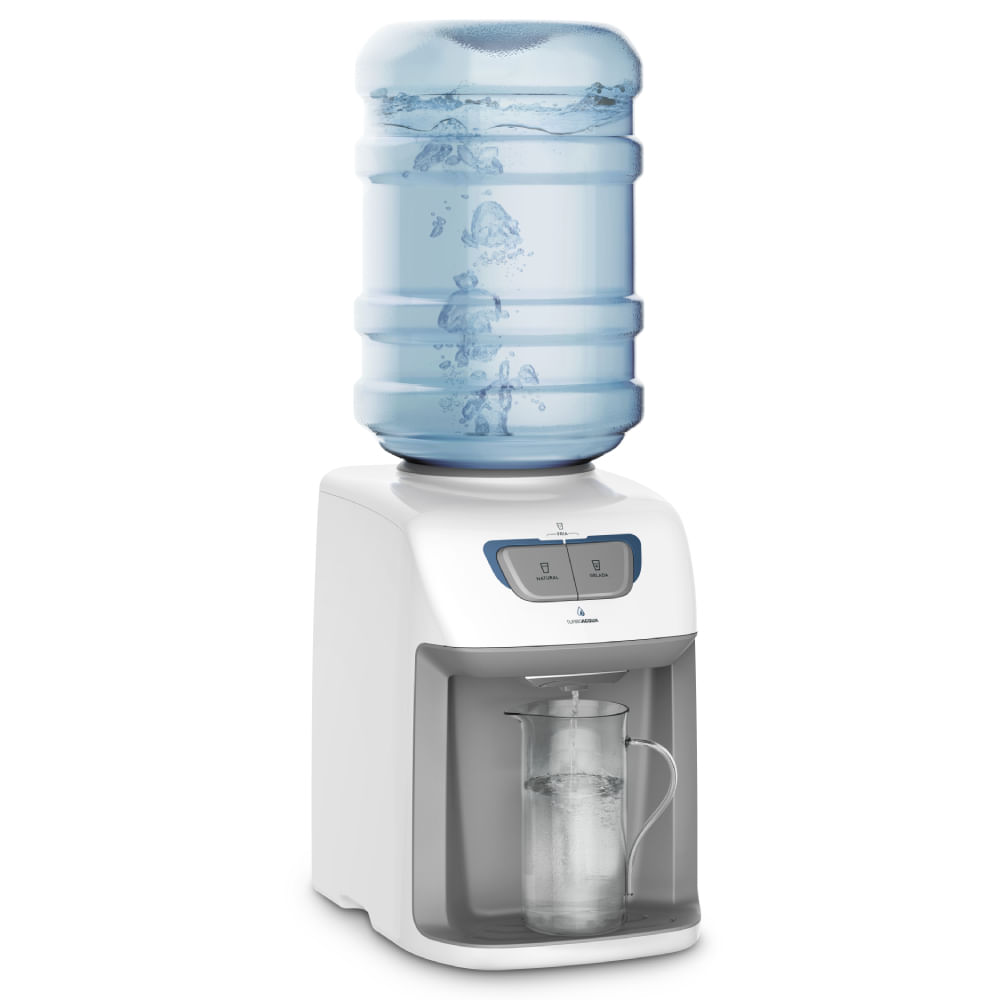 Bebedouro de Água Branco com Compressor (BC21B) - Shopclub