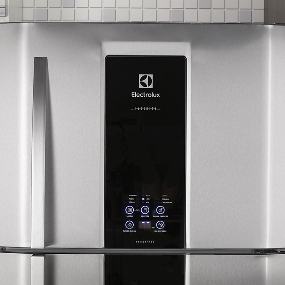 Geladeira Frost Free Infinity Inox 553 Litros DF82X - Electrolux