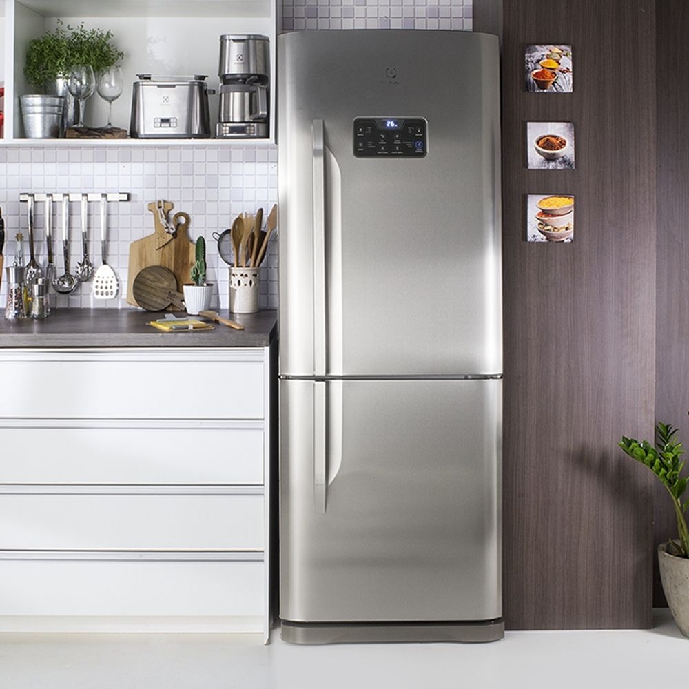 Geladeira Frost Free Inverse Inverter Inox 454L IB53X - Electrolux