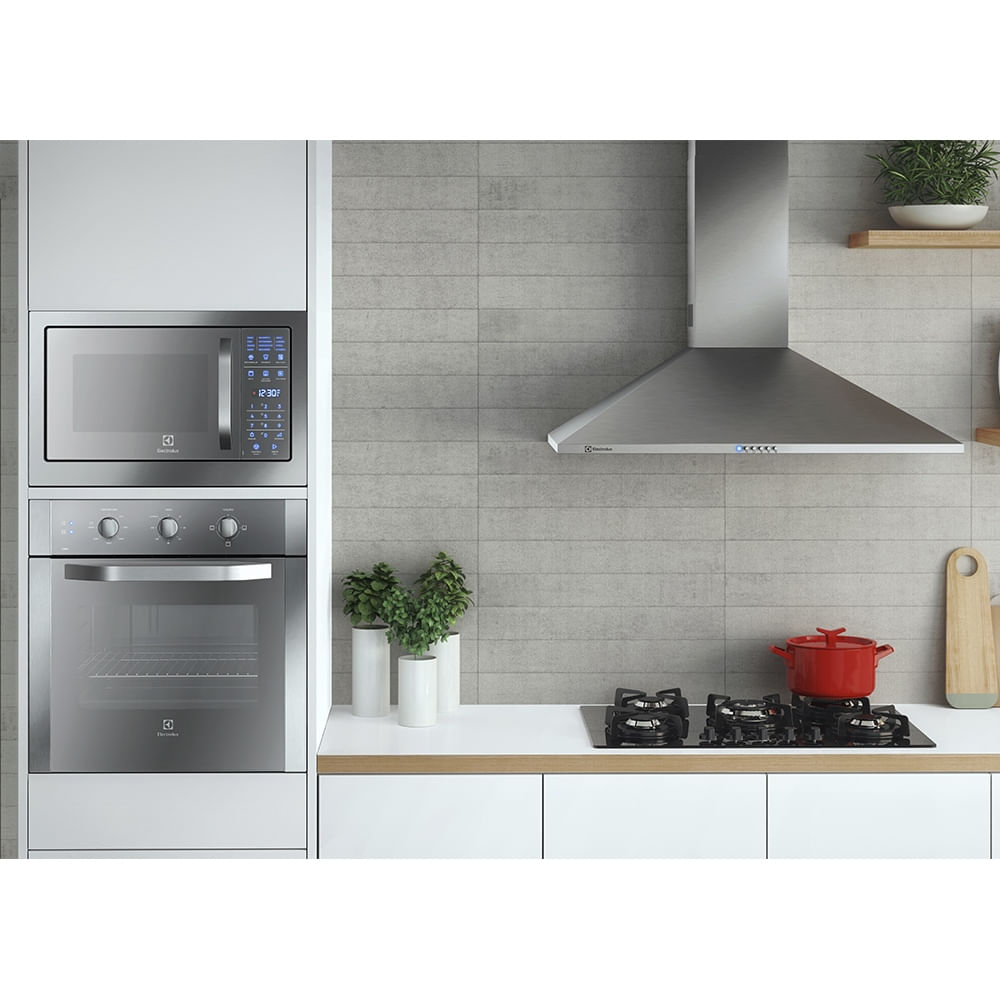 Microondas de Embutir Inox MB38T Grill 28 litros - Electrolux