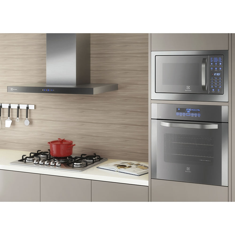 Microondas de Embutir Inox MB38T Grill 28 litros - Electrolux