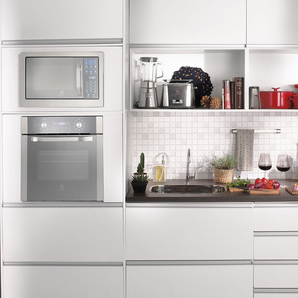 Microondas de Embutir Inox MB38T Grill 28 litros - Electrolux